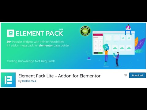 ELEMENT PACK LITE ADDON FOR ELEMENTOR - YouTube