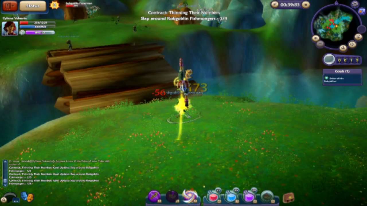 Free Realms - Robgoblin Creek! as a Warrior (HD) - YouTube