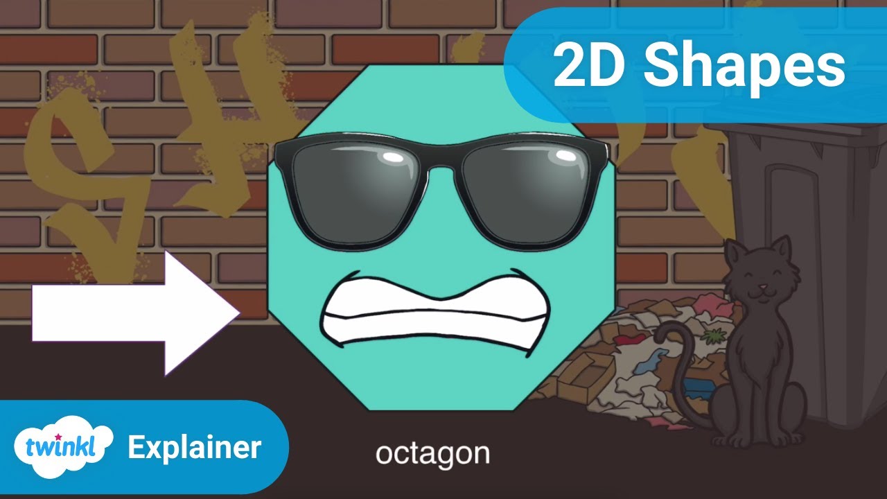 Twinkl Teaches KS1 Maths | 2D Shapes in Year 2 - YouTube