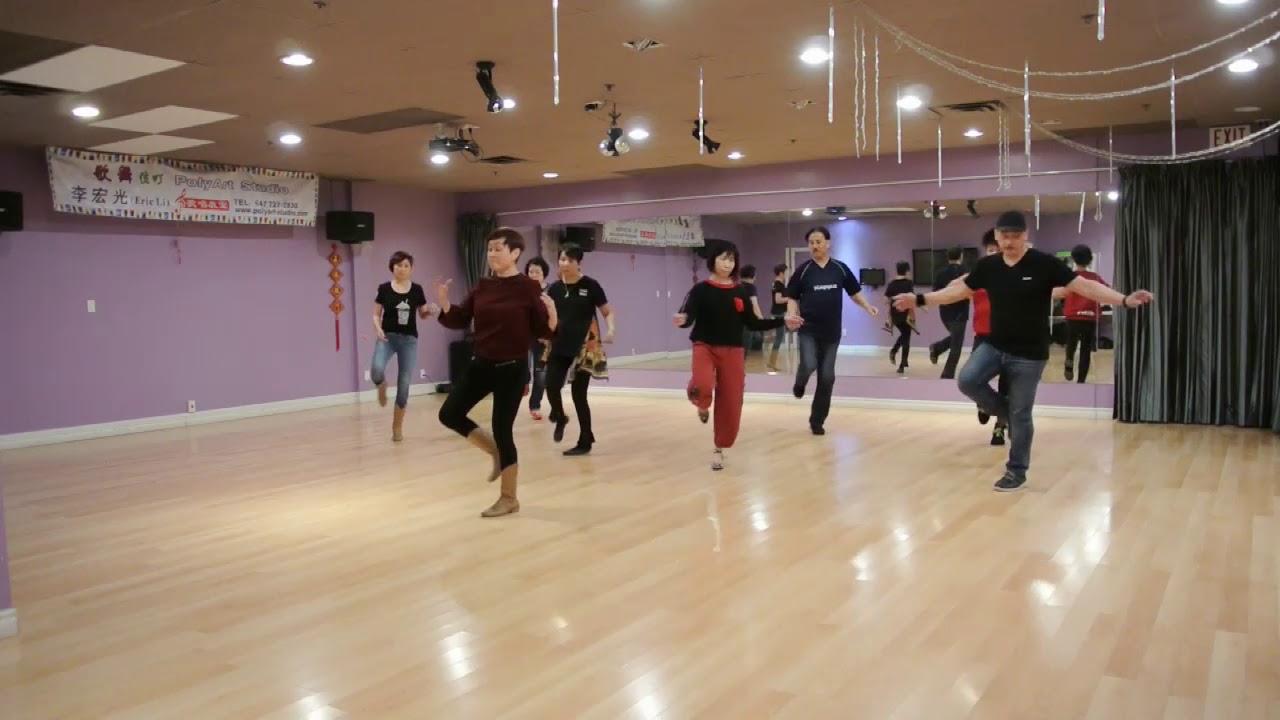 JUST A PHASE - LINE DANCE - YouTube