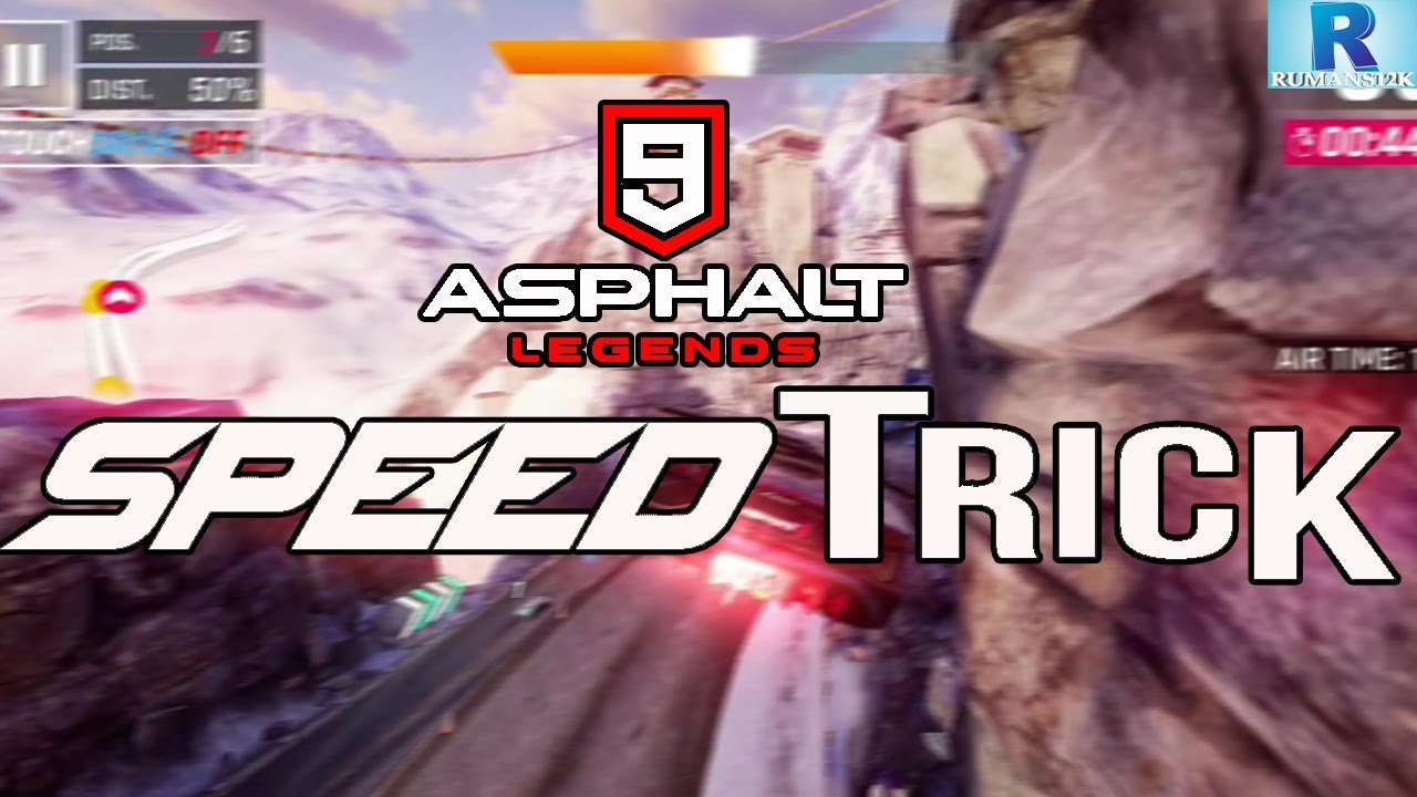 ASPHALT 9 SPEED TRICKS | HOW TO DO SPEED TRICKS IN ASPHALT 9 | ASPHALT ...