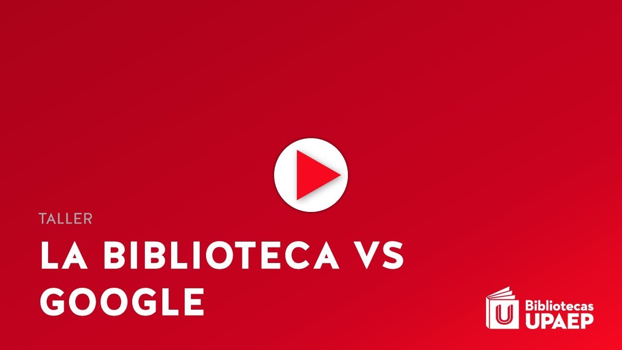 Biblioteca vs Google - YouTube