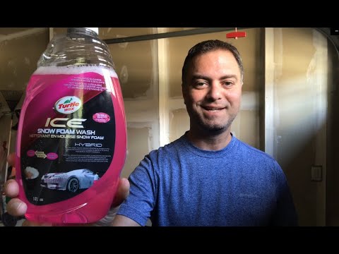 TURTLE WAX ICE SNOW FOAM Car Wash Review! - YouTube