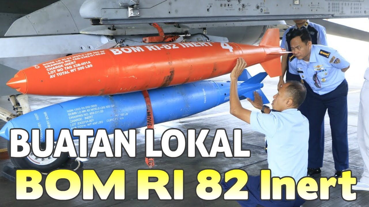 Mantap, Bom Buatan LOKAL RI 82 Inert DI Uji TNI AU - YouTube