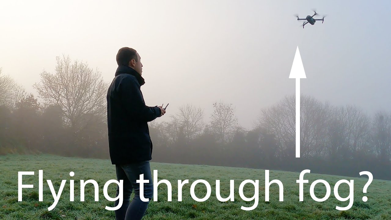 I've never done this before! Can you fly a drone through fog? - YouTube