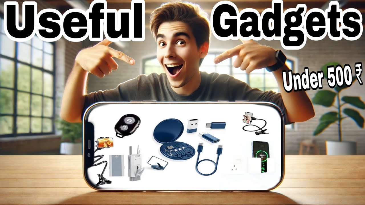 Top 5 Crazy Tech Gadgets Under Rs.500 || Most Useful Gadgets for Mobile ...