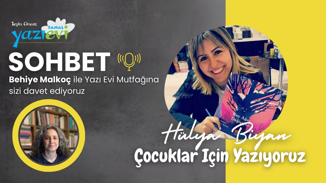 Behiye Malkoç ile SOHBET: Yazı Evi Mutfağından - Hülya Biyan - YouTube