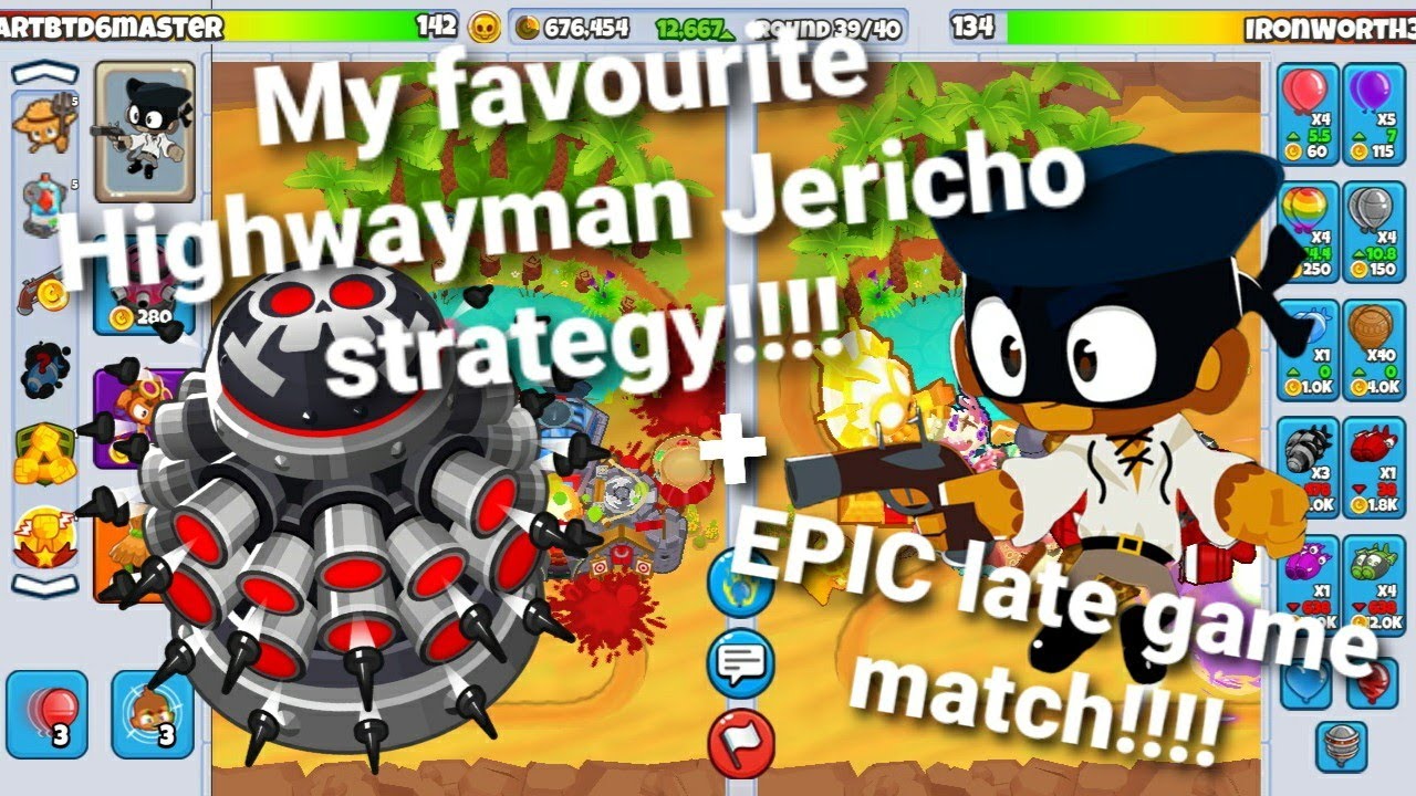 My favourite Highwayman Jericho strategy + epic late game match ...