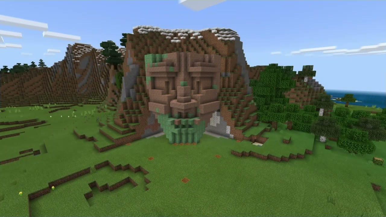 Minecraft copper statue oxidation timelapse - YouTube