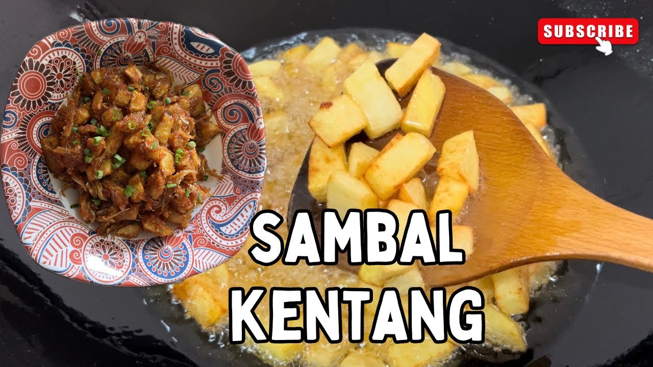 🔴 SAMBAL KENTANG DADU YANG SEDAP DAN PADU - YouTube