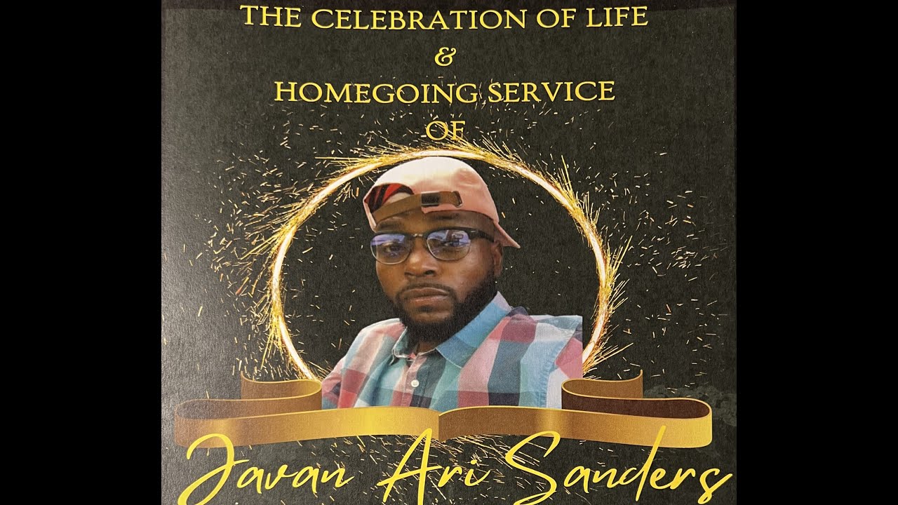 Homegoing Service For Javan Ari Sanders - YouTube
