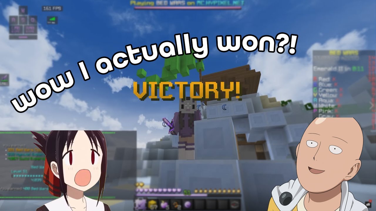 I actually won lol uncut bedwars - YouTube