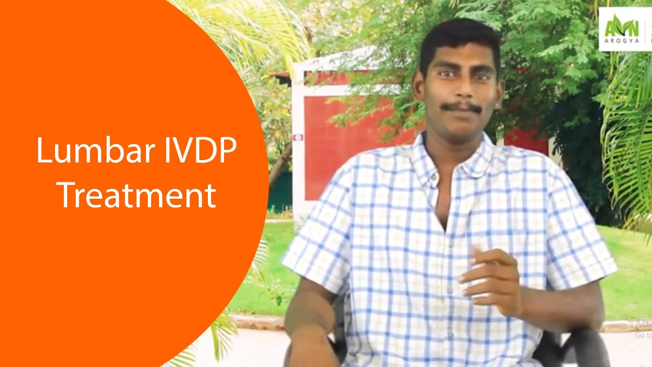 Lumbar IVDP Treatment From AVN Arogya (www.avnarogya.in) - YouTube