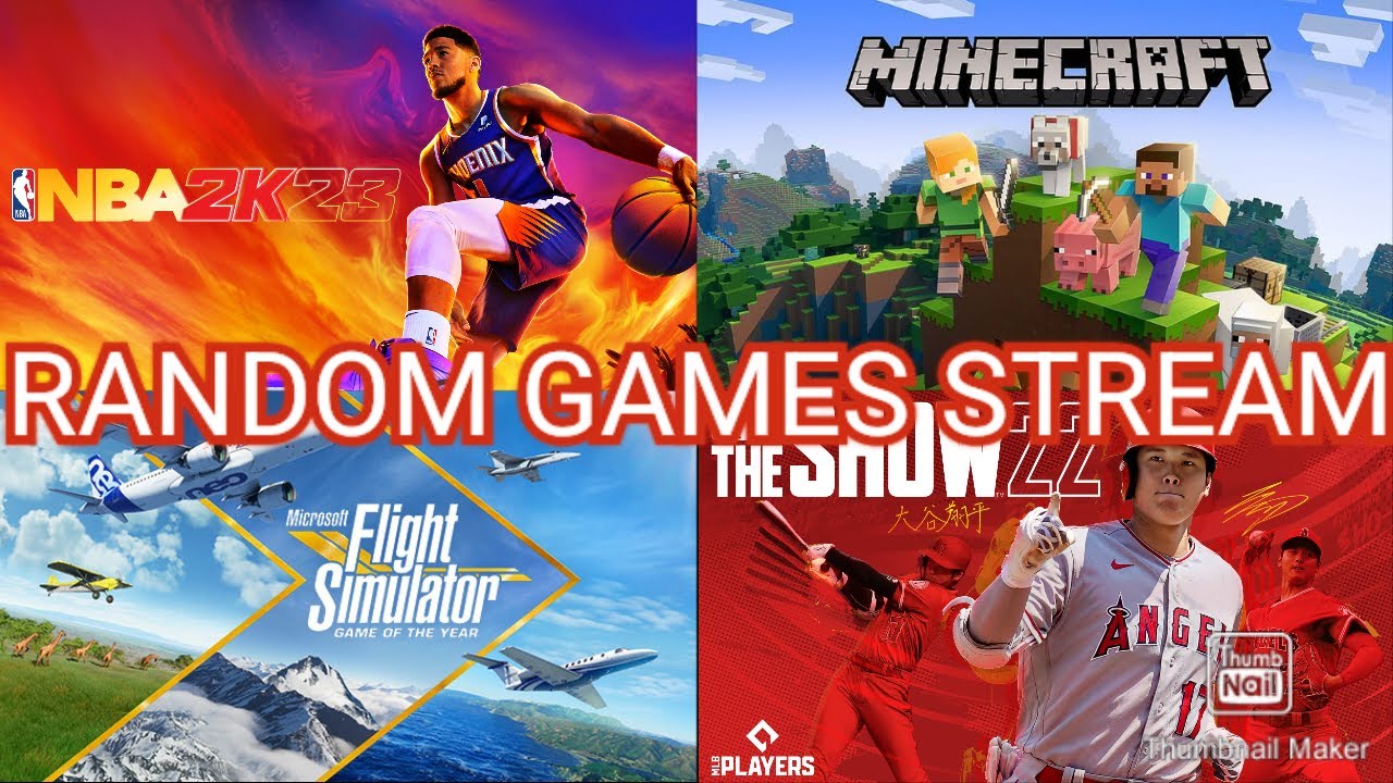 RANDOM GAMES STREAM ROAD TO 600 SUBS - YouTube