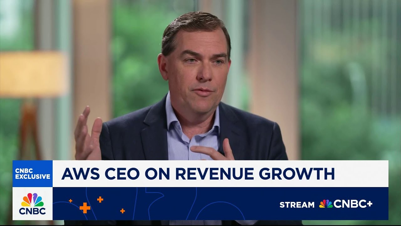AWS CEO on revenue growth, AI advantages and partnership with Nvidia ...