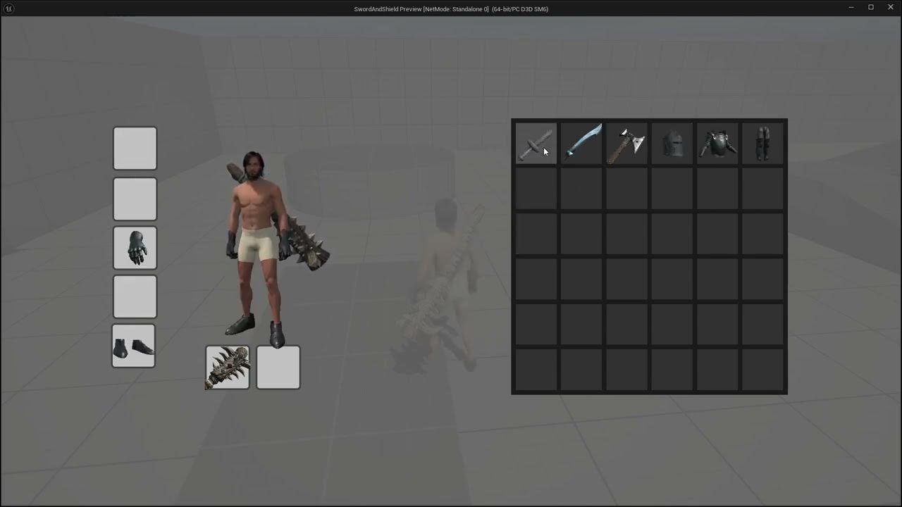 RPG Tutorial 14. Character preview in the inventory (Unreal Engine 5) - YouTube