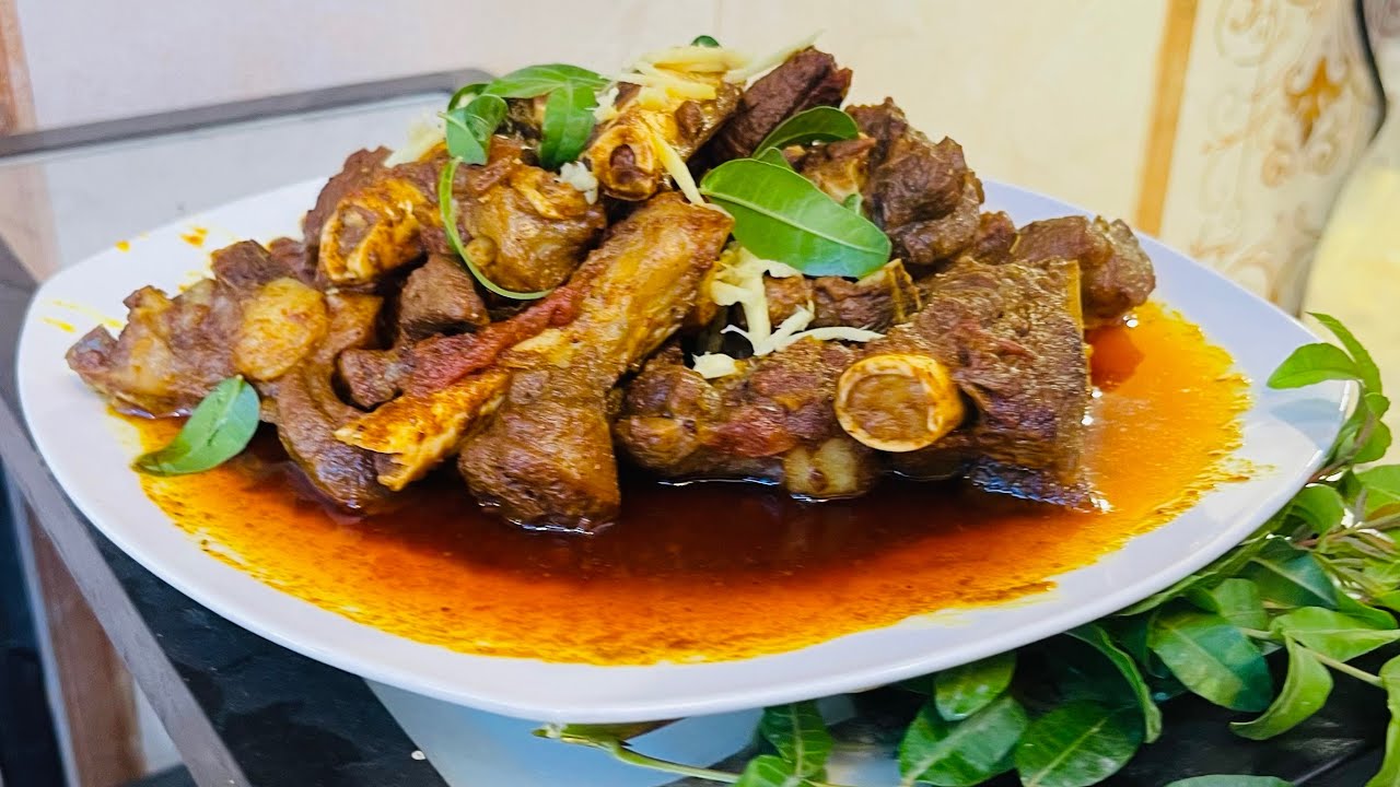 Bakra Gosht Karahi Fry Easy Recipe By Roti Chawal - YouTube