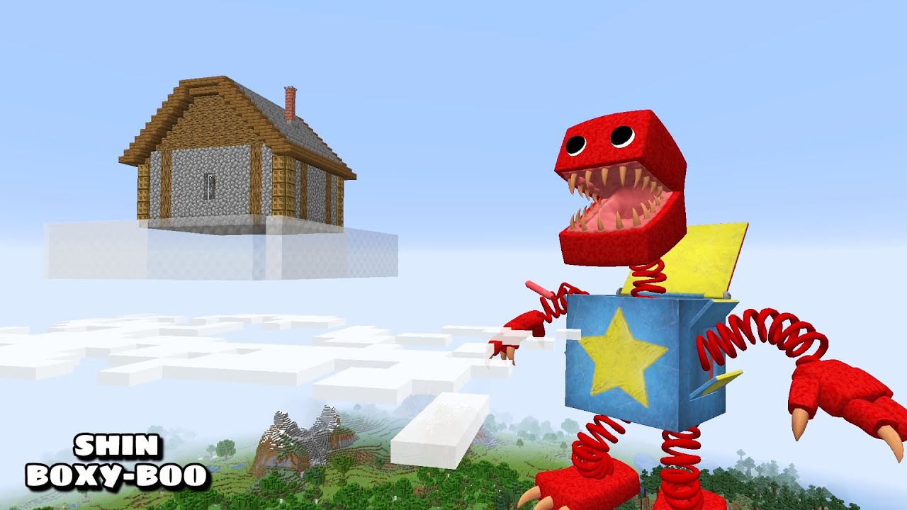 SURVIVING FROM SHIN BOXY BOO ARRIVAL in Minecraft - Gameplay - Coffin ...