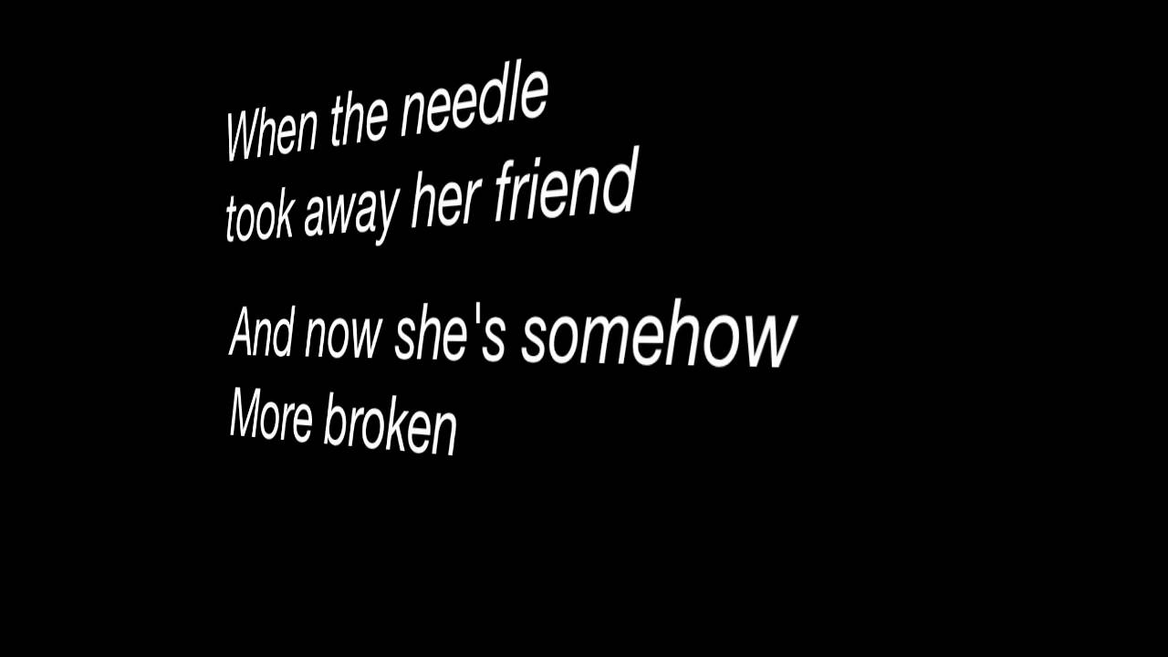 [HQ] Linkin Park - Across the line [Lyrics] - YouTube