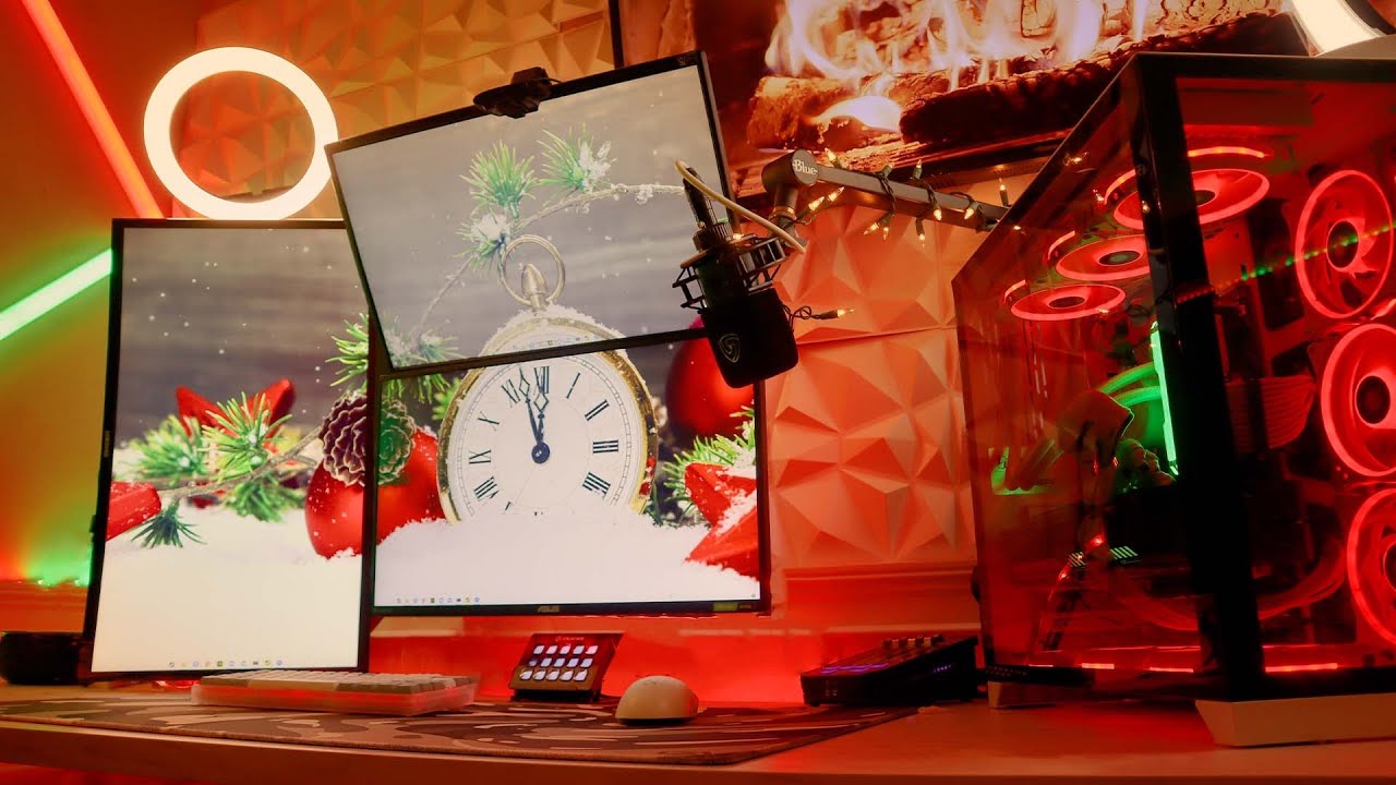 Ultimate CHRISTMAS Setup/Room Revamp - YouTube