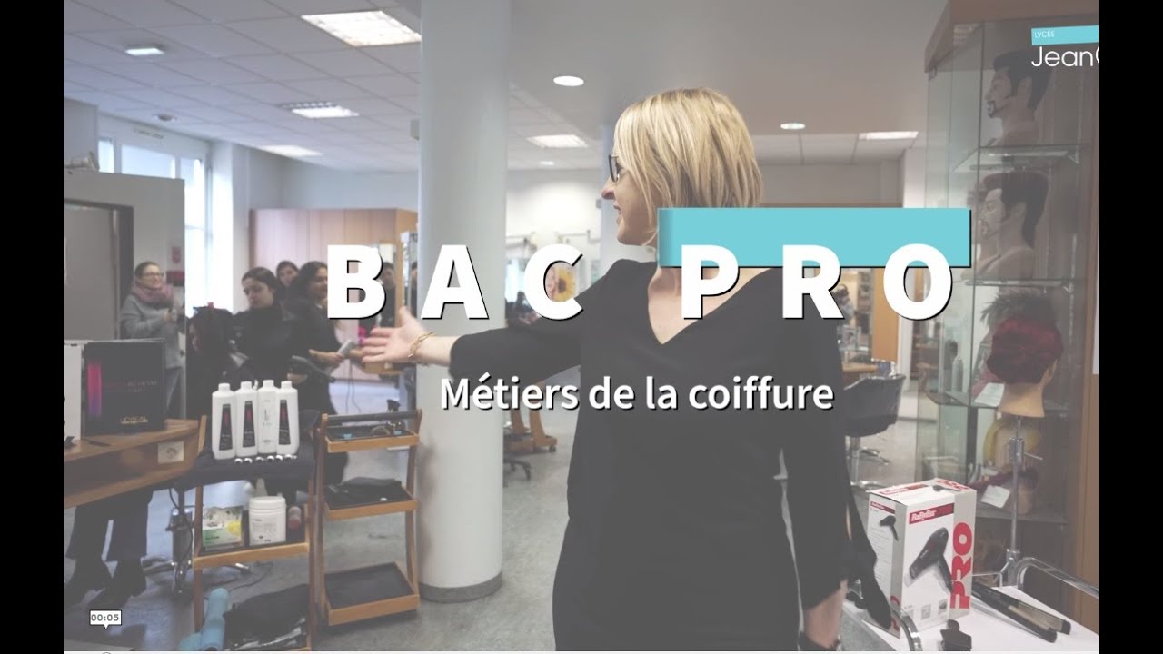 Bac pro Métiers de la coiffure - Lycée Jean GEILER de STRASBOURG - YouTube