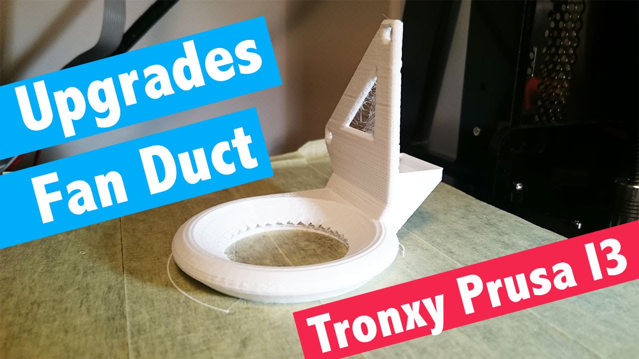 Upgrade My Prusa i3 : Fan Duct - YouTube