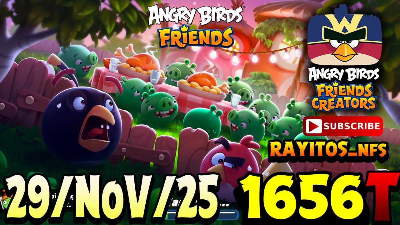 Angry Birds Friends All Levels Tournament 1656 Highscore POWER-UP ...