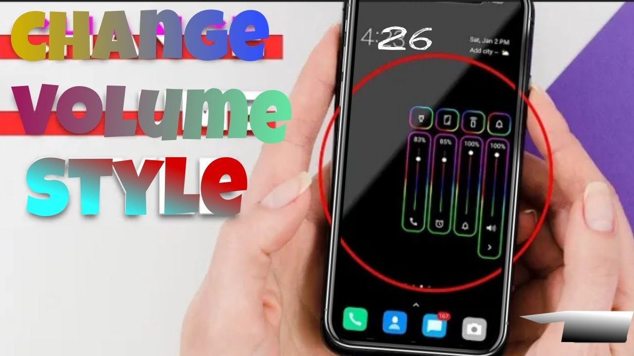 RGB VOLUME STYLES CUSTOMIZE YOUR VOLUME PANEL SLIDER 2021HOW TO USE ...