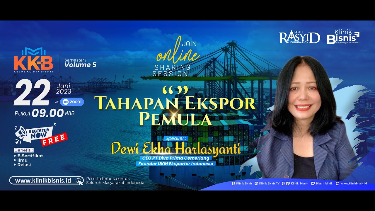 KKB VOL. 5.1 : TAHAPAN EKSPOR PEMULA - YouTube