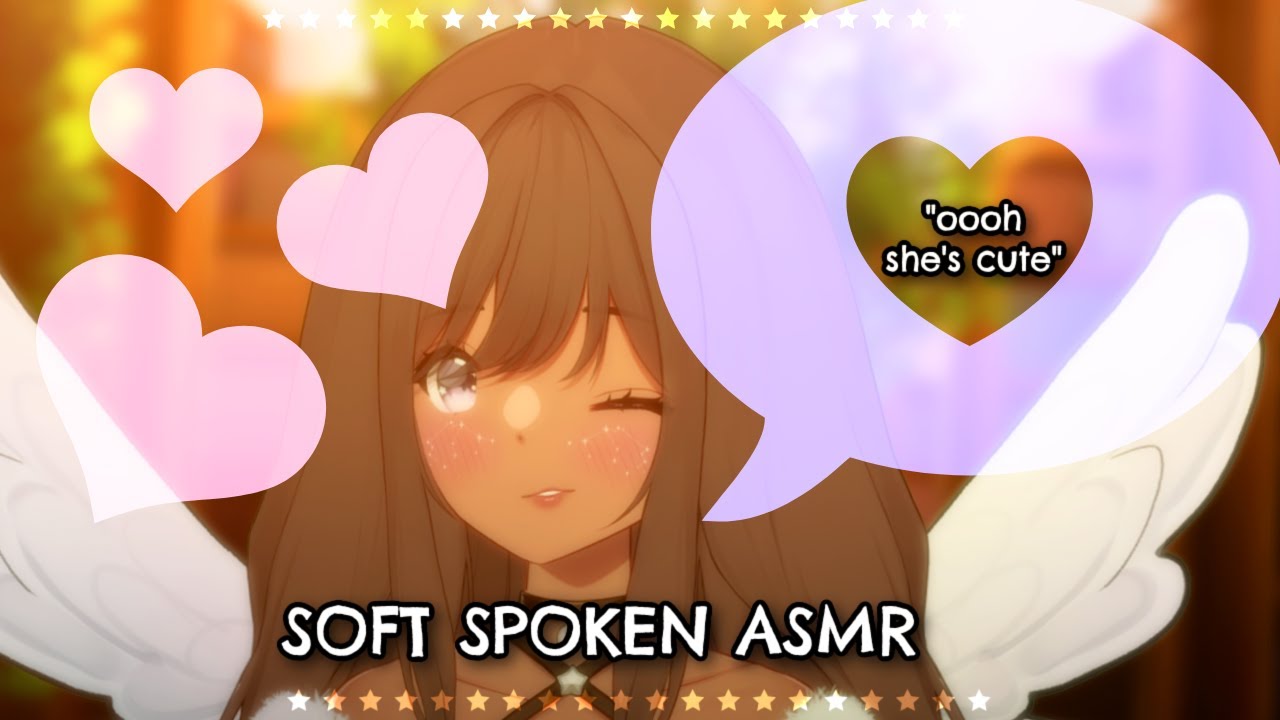 [ASMR - VTUBER ] Your Guardian Angel helps you with your library date ...