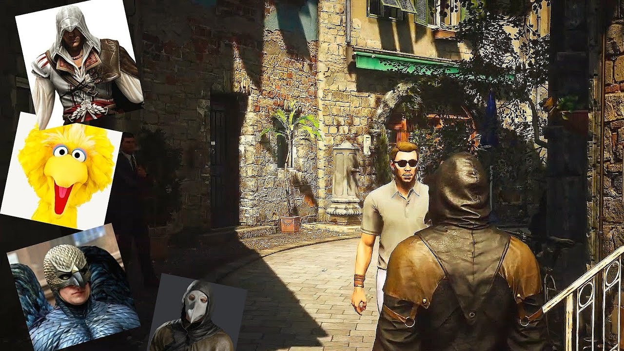 Plague Doctor top 3 NPC reactions - Hitman 3 - YouTube