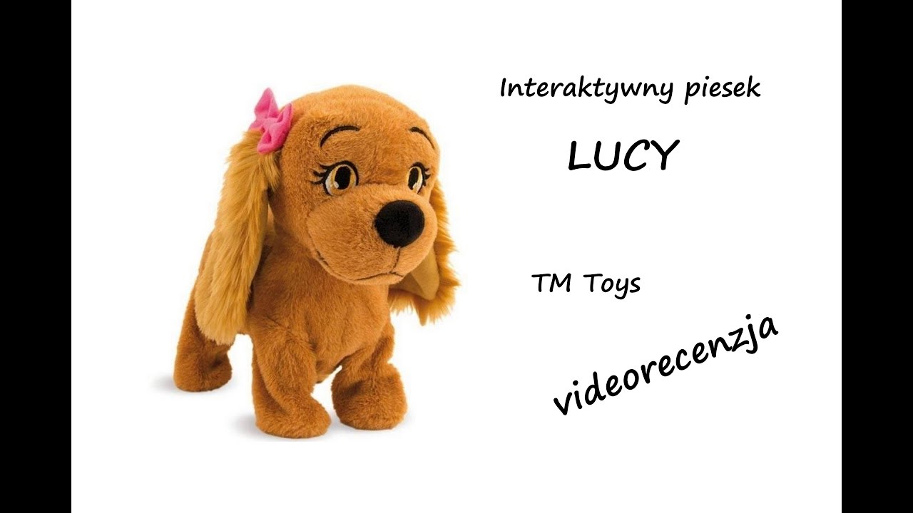 Interaktywny pies Lucy - TM Toys [videorecenzja] - YouTube