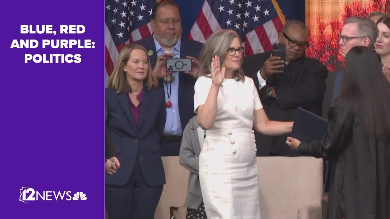 Top Arizona political leaders sworn in on Thursday - YouTube