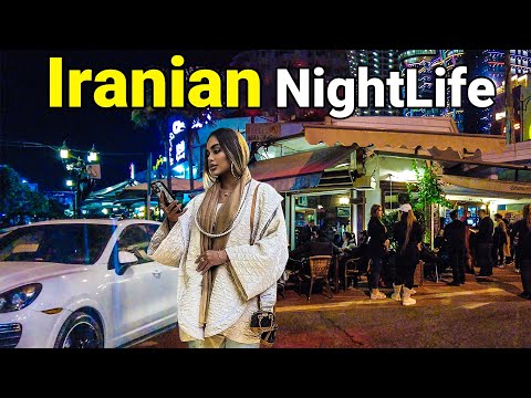 IRAN Today - Iranian Nightlife In Northern Iran Walking Vlog ایران