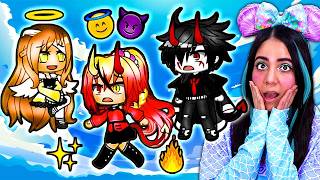 😈 My 3 Devil Brothers And 1 Angel Sister 2 & 3 😇 Gacha Life Mini Movie ...
