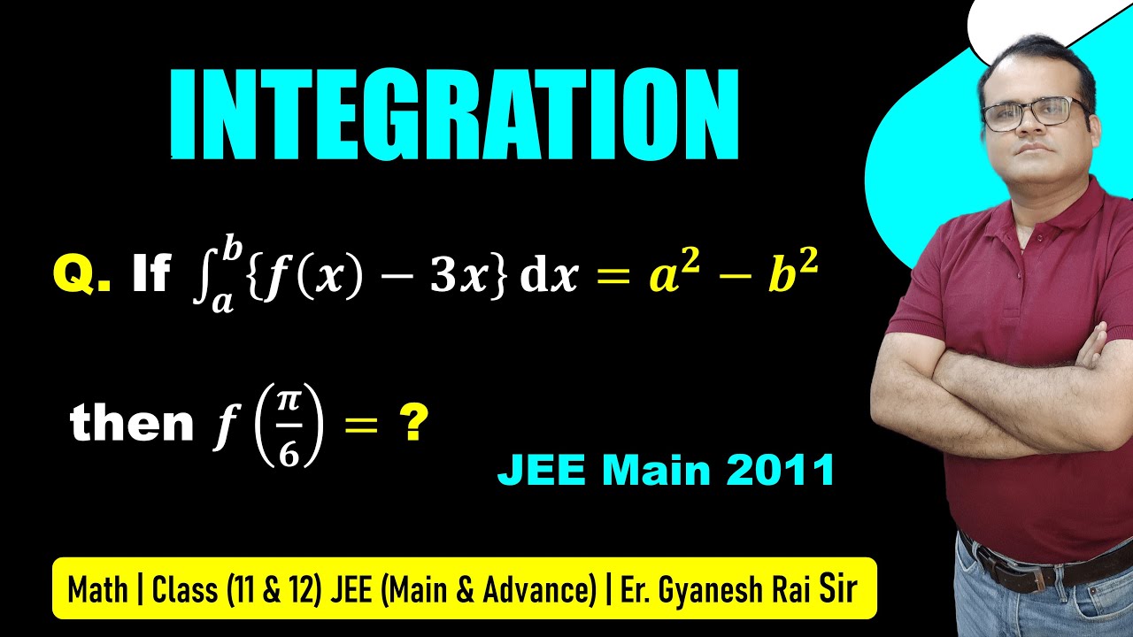 Solving Definite Integral Problems I JEE Main Maths - YouTube