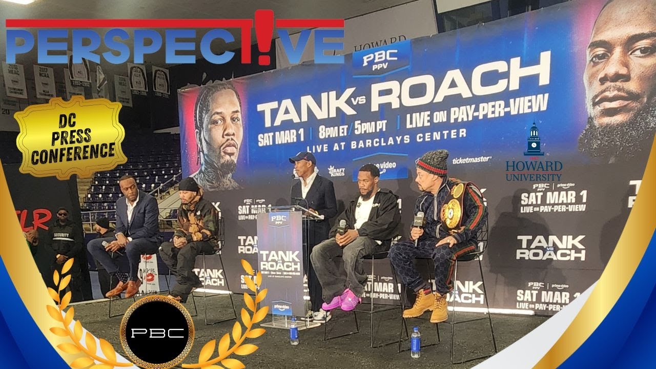 TANK vs. ROACH PRESS CONFERENCE: EXPLOSIVE INTERVIEWS INCLUDING TANKS ...
