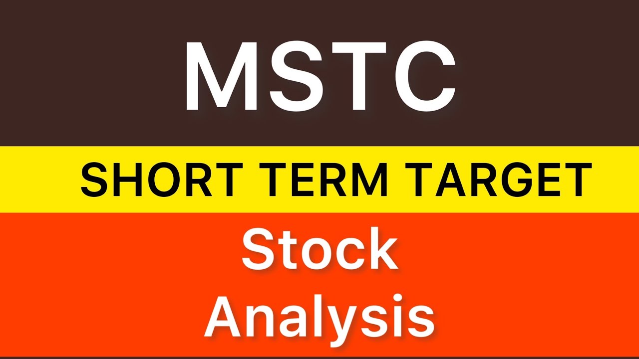 MSTC LTD SHARE TARGET 🟦 MSTC LTD SHARE NEWS | MSTC SHARE CRASH MARKET ...