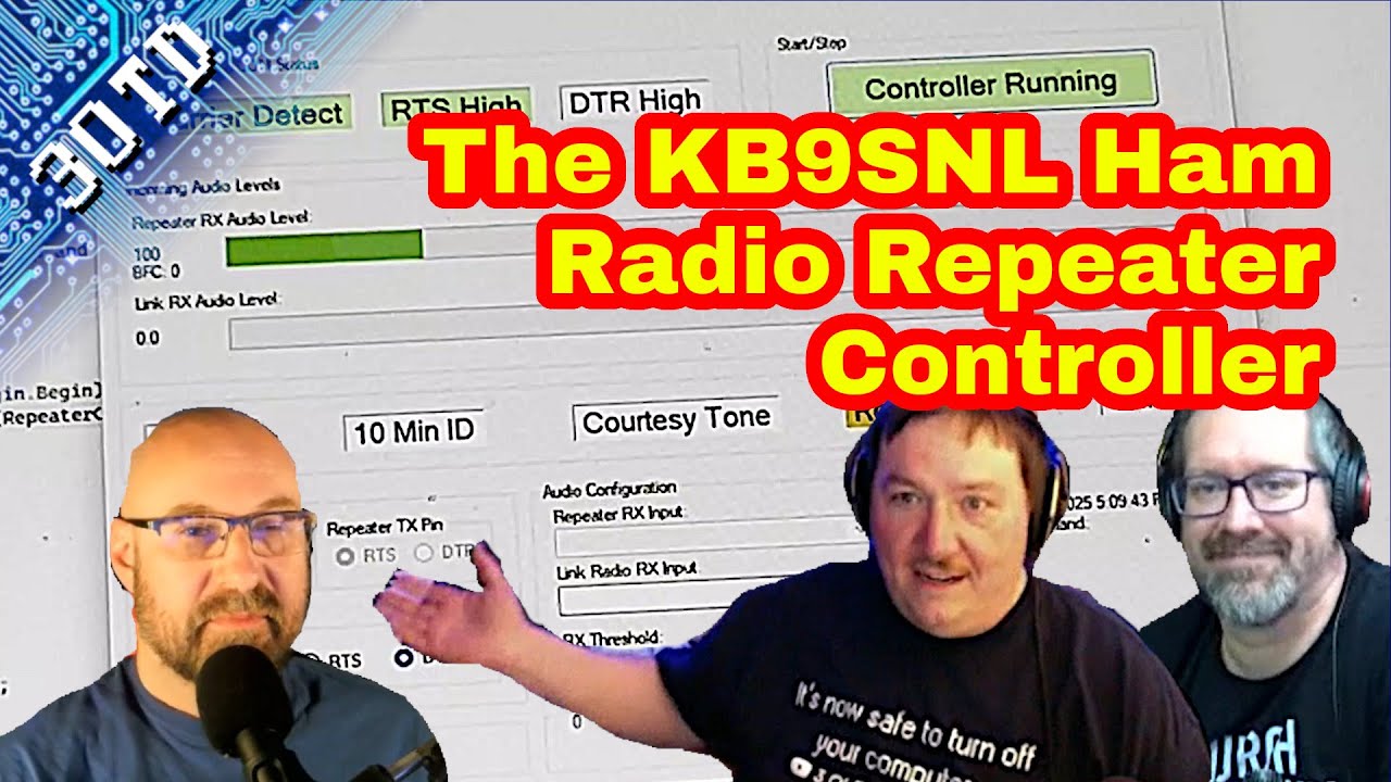 Timmy's Ham Radio Repeater Controller Software for Windows - YouTube