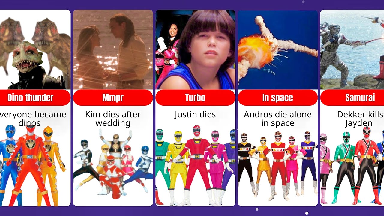 How Power Rangers Should Have Ended (SAD Version) - YouTube