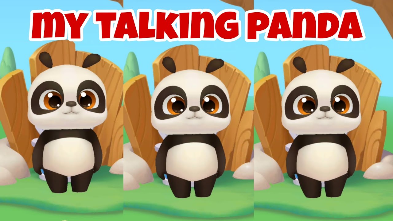 MY TALKING PANDA DAILY LIFE - YouTube