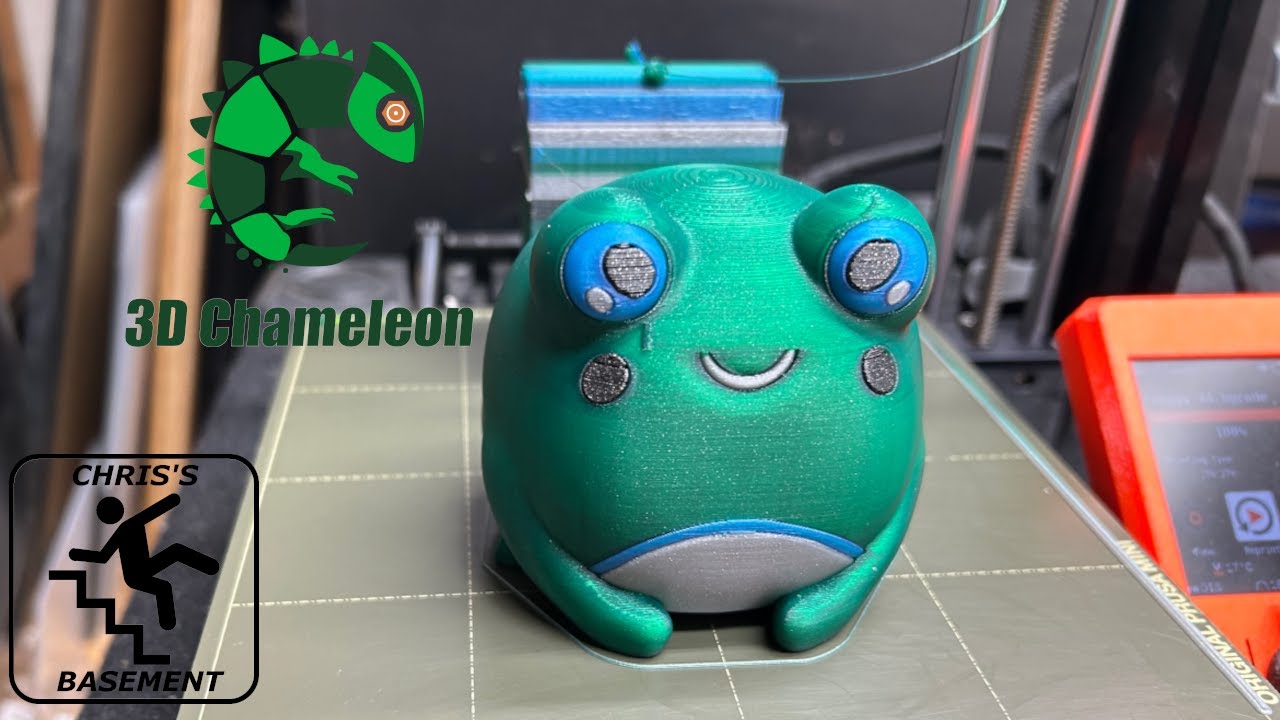 3D Chameleon - Part 3 - Your First Print - Chris's Basement - 2024 ...
