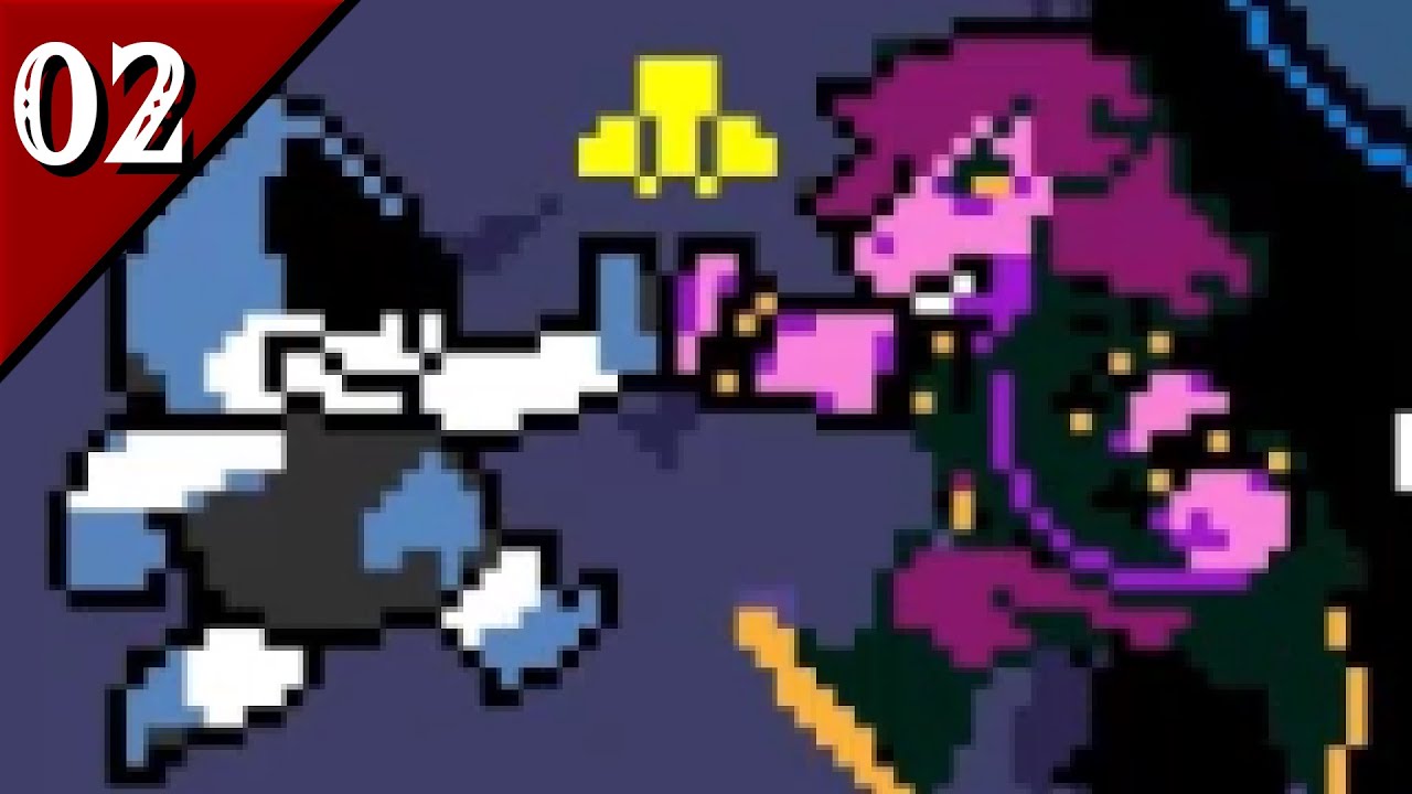 DELTARUNE Chapter 2 - Part 2 - The Lancer-Lot - YouTube