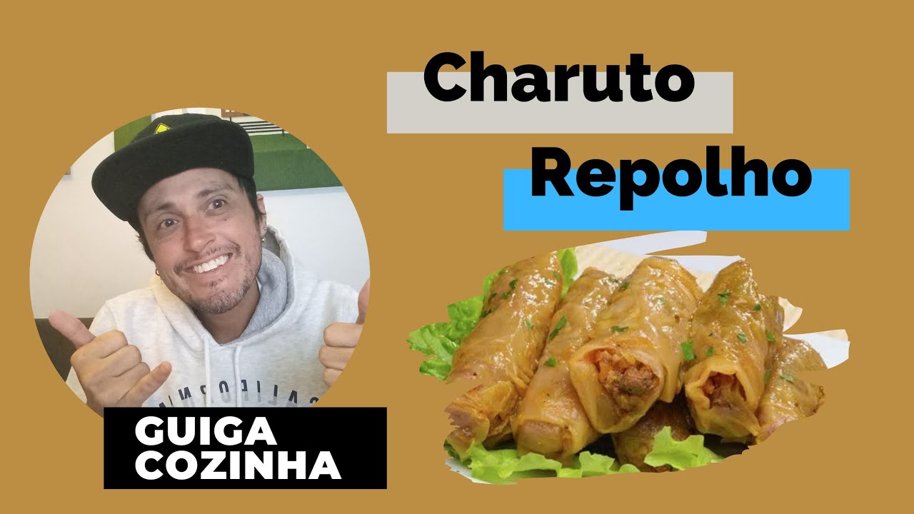 charuto de Repolho, receita Árabe original e muito fácil de fazer #609 ...