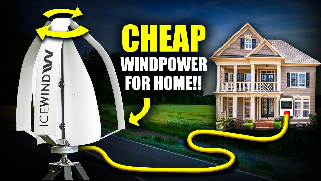 This Wind Turbine For Home Is One Of The Most Powerful Options For Your ...