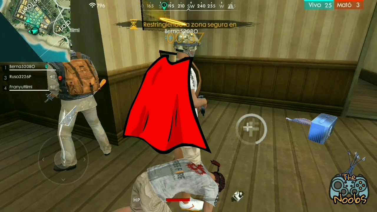 MATE A UN SQUAD A GOLPES/ UN BOXEADOR EN FREE FIRE - YouTube