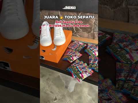 SEPATU FREE BREWEK POKEMON ✨👀