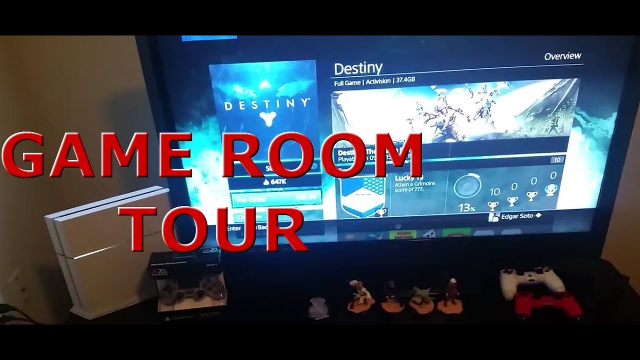 GAMING SETUP / ROOM TOUR - PS4 - YouTube