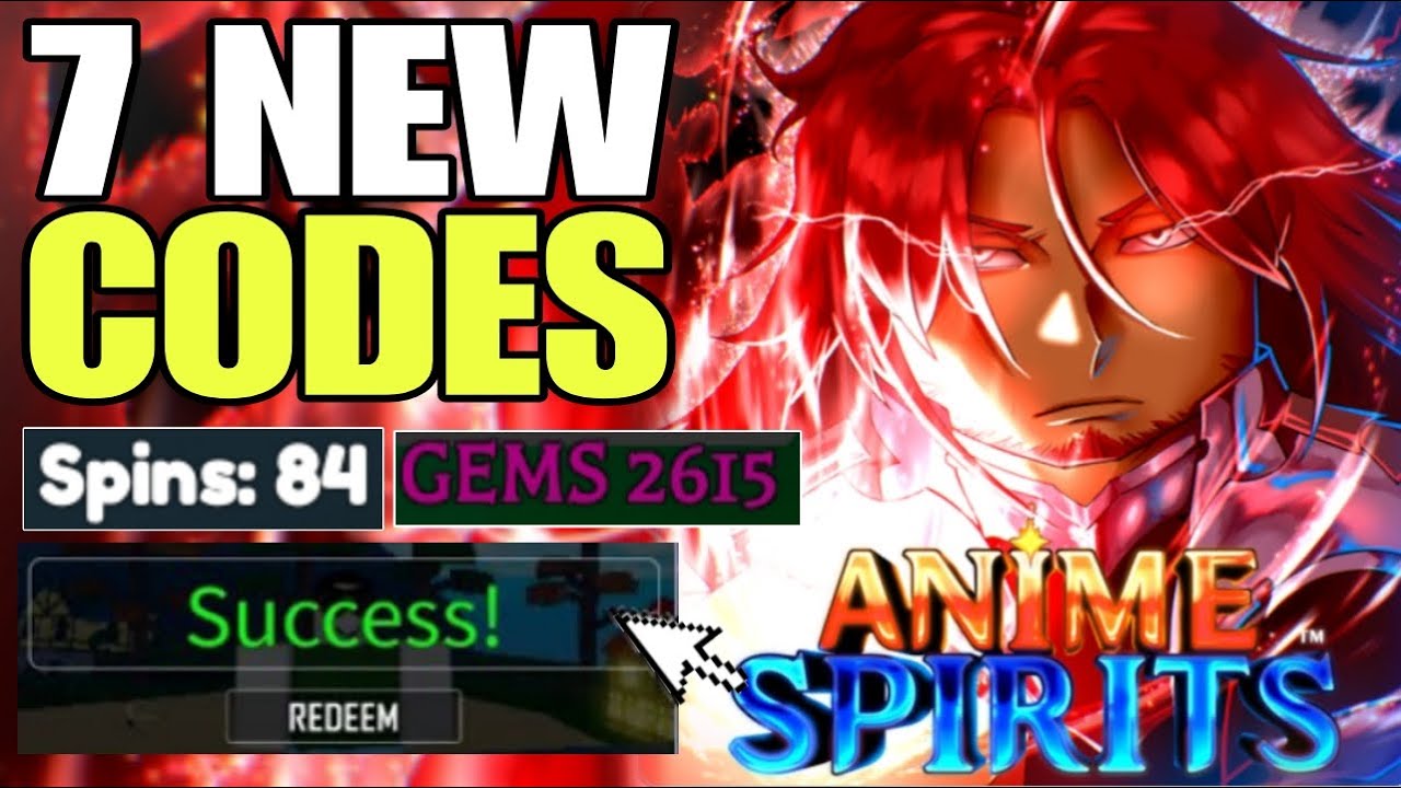 *NEW* ANIME SPIRITS CODES 2024 FEBRUARY | ANIME SPIRITS CODES | ANIME ...