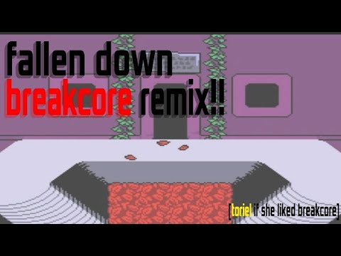 Undertale OST 004: Fallen down (Breakcore remix) - YouTube